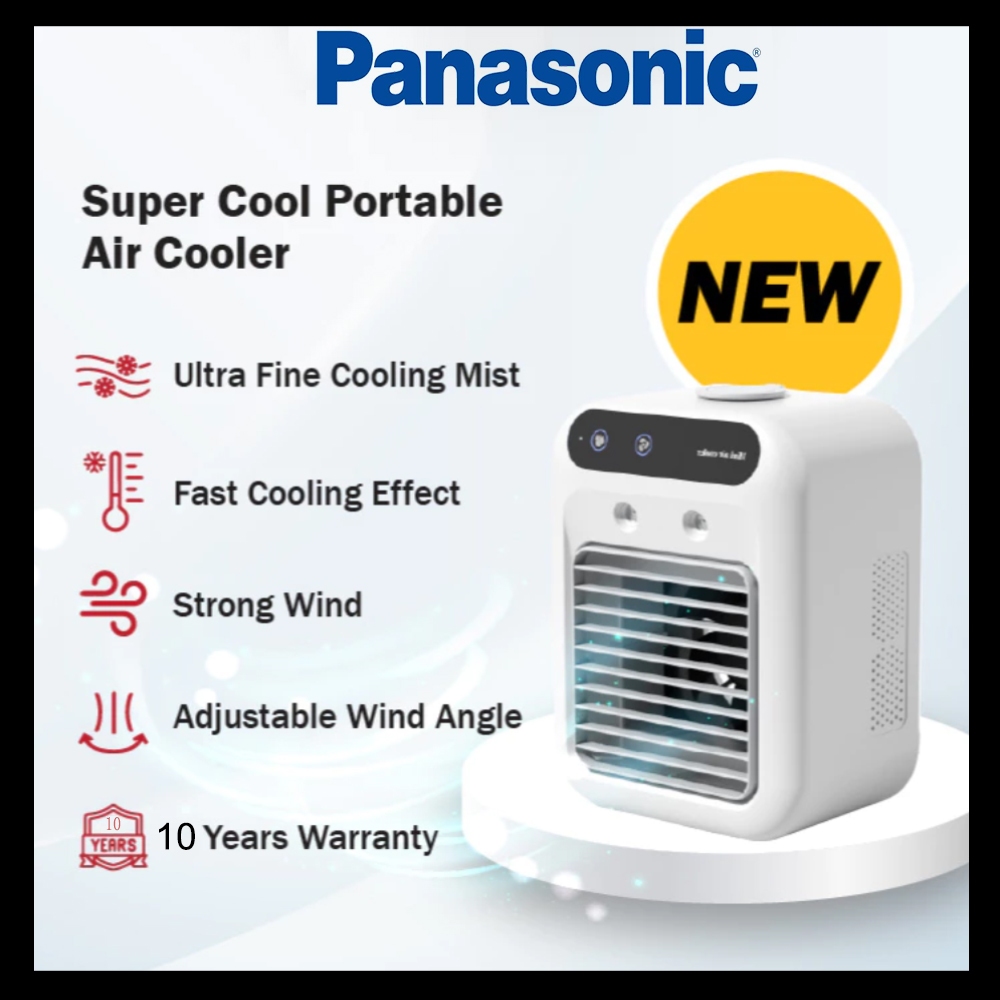 【New arrivals】Panasonic — Air cooler Portable Cold air Fan Evaporative ...