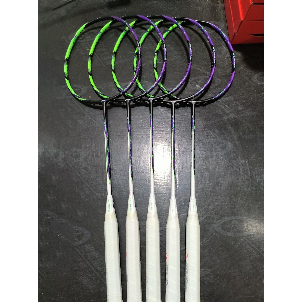 【Ready Stock】Li Ning Badminton Racket HALBERTEC 9000 FU Haifeng ...