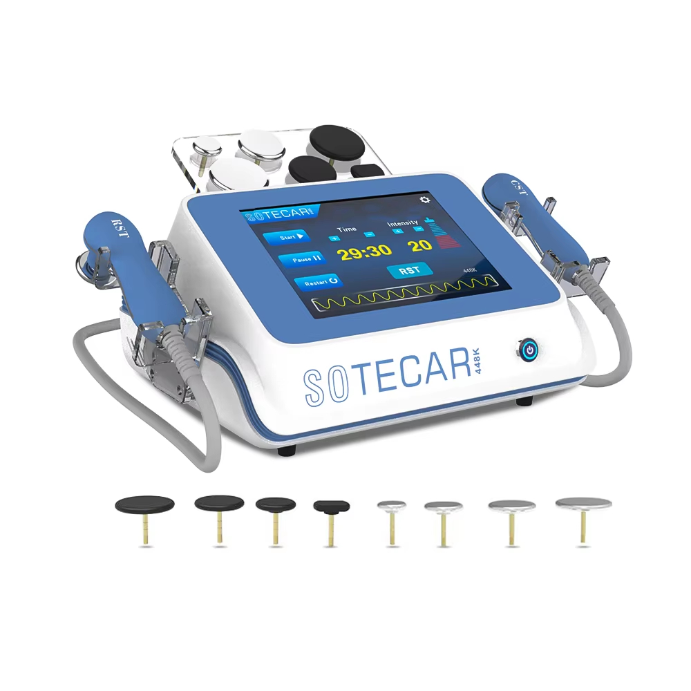 448Khz Tecar Ret Cet RF Physiotherapy Cellulite Reduction Therapy ...