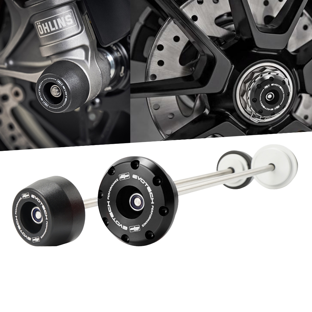 Motorcycle Front Rear Wheel Axle Sliders For Ducati Diavel 1200 2010 ...