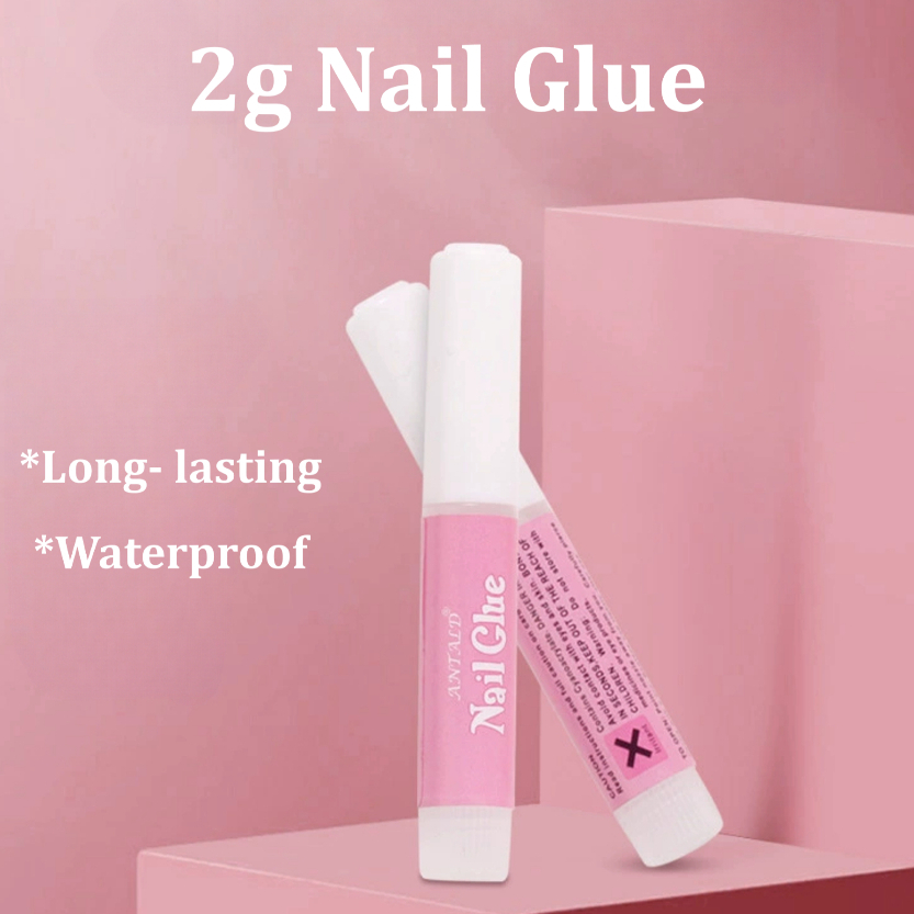 SOPHIAURA 2g Long-lasting Nail Glue for Fake Nails Press on Nails Nail Art Artificial Nail ...
