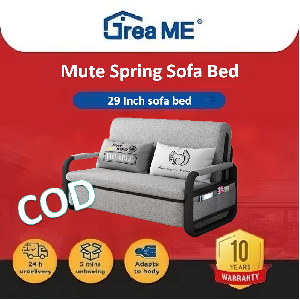 Modern Convertible Sofa Bed with Storage, Space-Saving Sleeper Couch ...