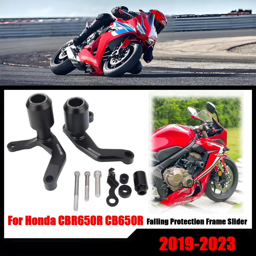 For Honda CB650R CBR650R Frame Slider Motorcycle Accessories Crash Pad ...