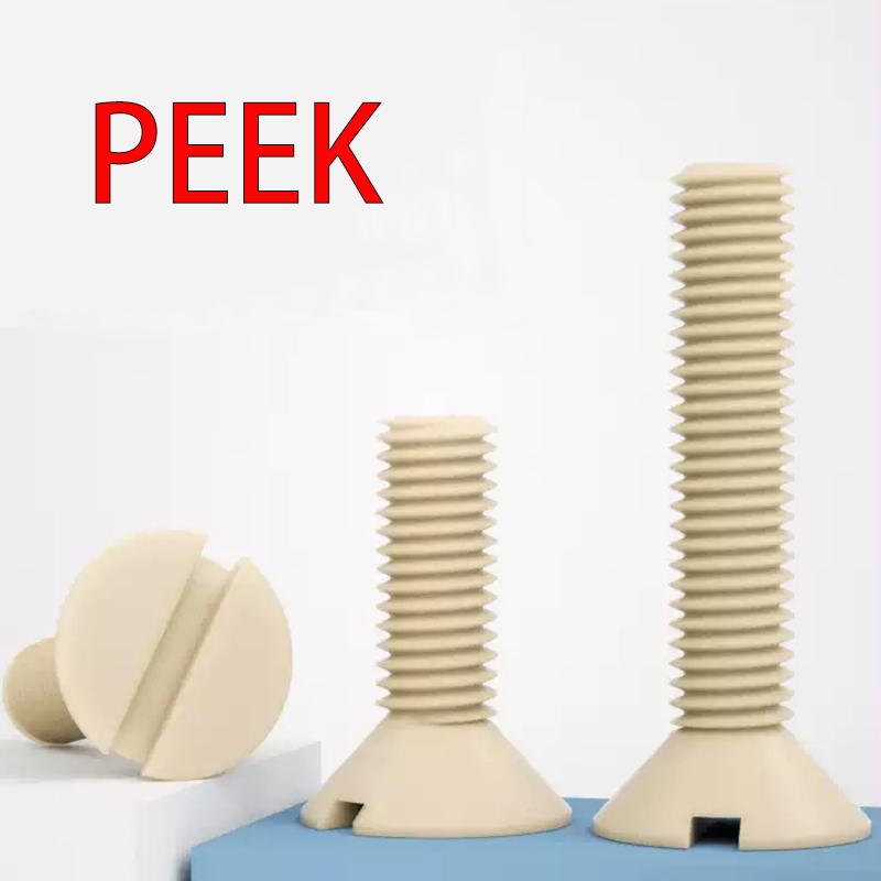 PEEK Screws Resin Screws High Acid and Alkali Resistant Insulation Screws Resin Bolts | Shopee ...