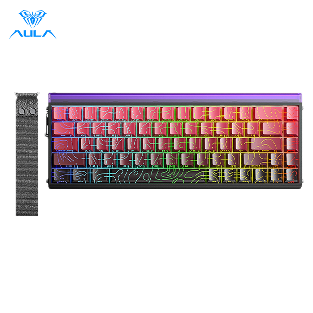 AULA HERO 68HE Magnetic RT Mechanical Keyboard 68Keys 8Khz Wired RGB ...
