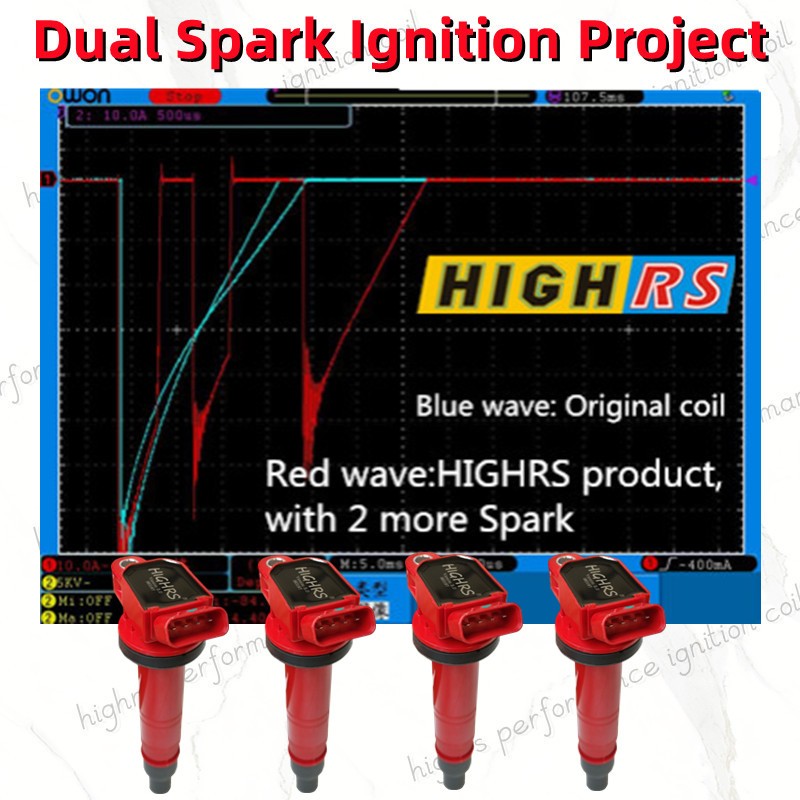 Ignition Coil Plug Toyota Hiace 2.7L Highlander Camry 2.4L Matrix L4 1 ...