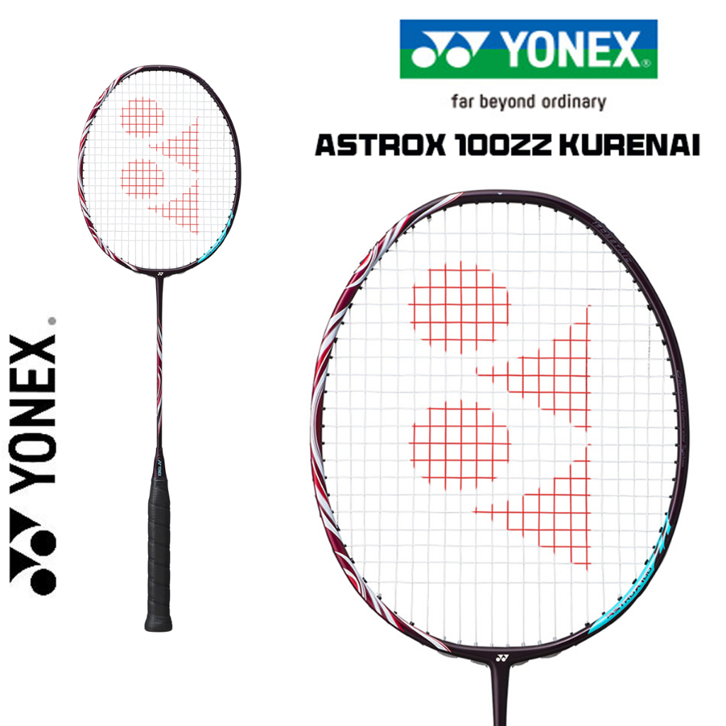 YONEX ASTROX 100ZZ Kurenai Badminton Full Carbon Single 4U G5 26-30Lbs ...