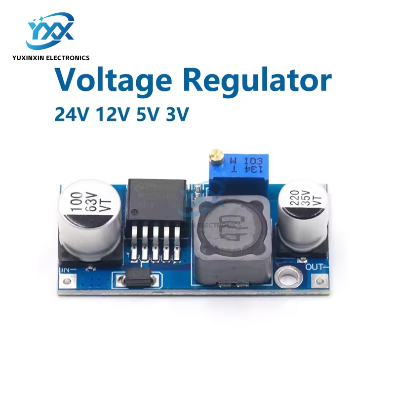 2/5/10PCS LM2596 DC-DC Step-down Power Supply Module 3A Adjustable Step-down Module LM2596S ...