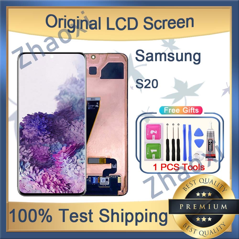 Original AMOLED Samsung Galaxy S20 4G 5G LCD Screen With Frame Replacement | Shopee Malaysia