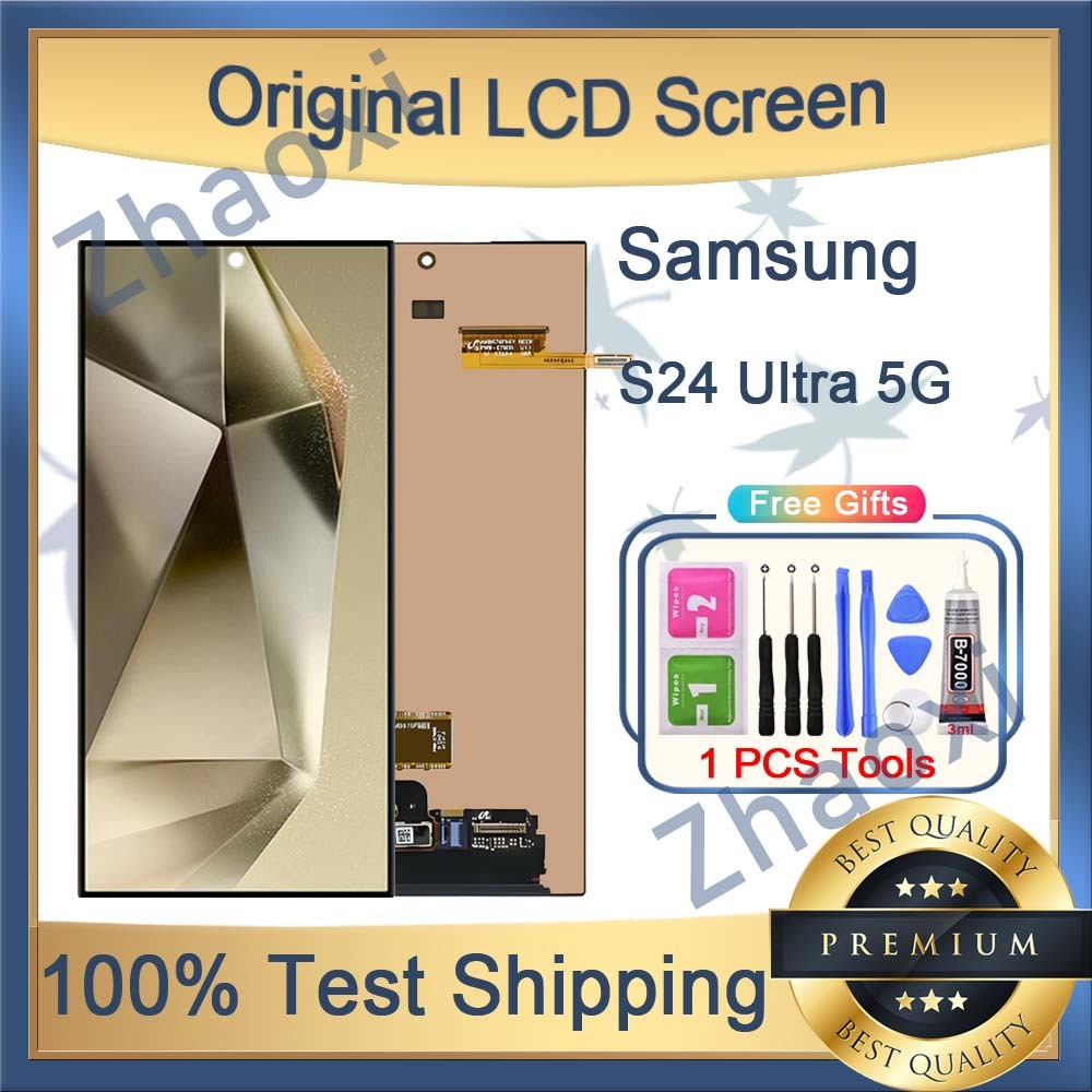 Original AMOLED Samsung Galaxy S24 Ultra 5G LCD Screen With Frame ...