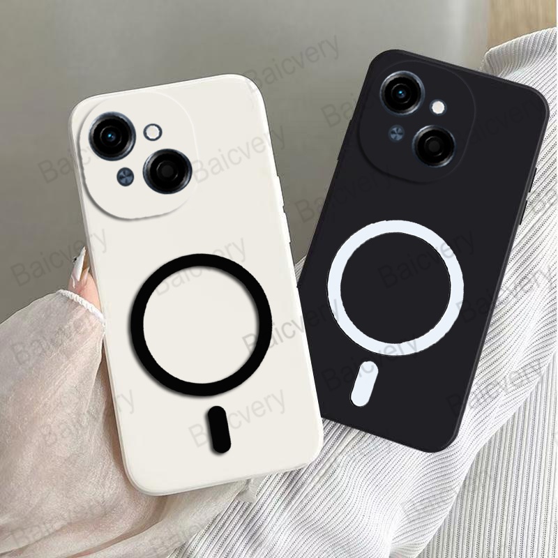 For Tecno Spark Go 1 KL4 KL4H Colorful Matte Protective Shell Back ...