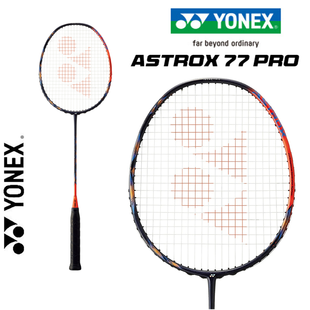 YONEX ASTROX 77 Pro Racket Badminton Full Carbon Single 4U 25Lbs 83g ...
