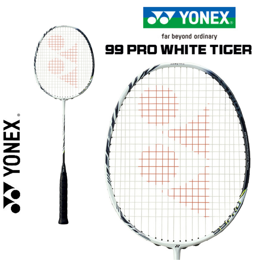 YONEX ASTROX-99-Pro-White Tiger Racket Badminton Full Carbon Single 4U ...