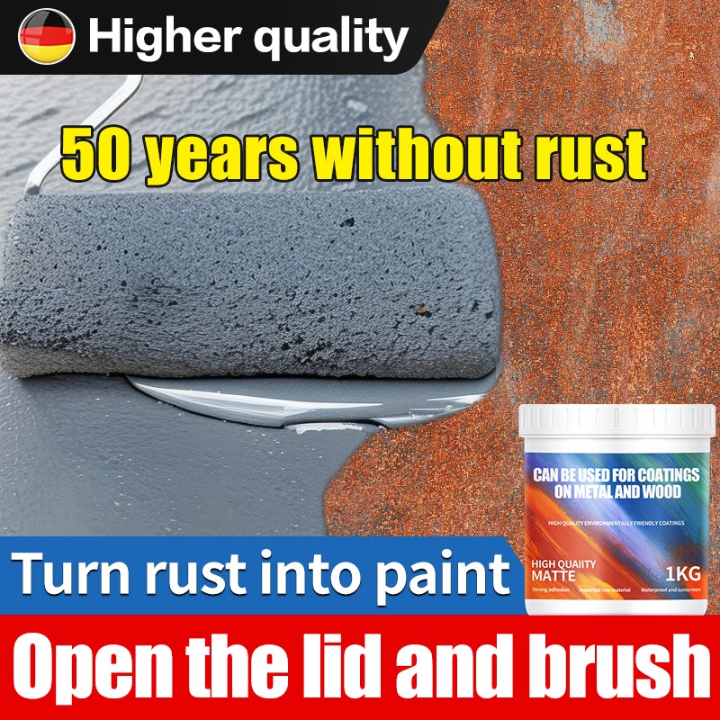 No Need to Polish Anti Rust Paint for Metal 1000g Rust Remover from ...