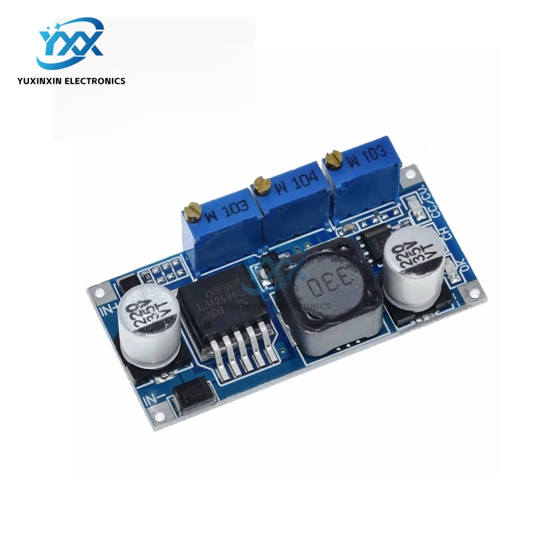 LM2596 LED Driver DC-DC Step-down Adjustable CC/CV Power Supply Module ...