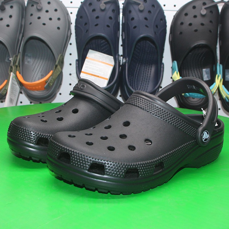 original 100% crocs men shoes big size women sandals 10001 | Shopee ...