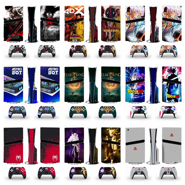 50 Colors Skin Sticker Compatible with Sony Playstation 5 Pro Disc ...
