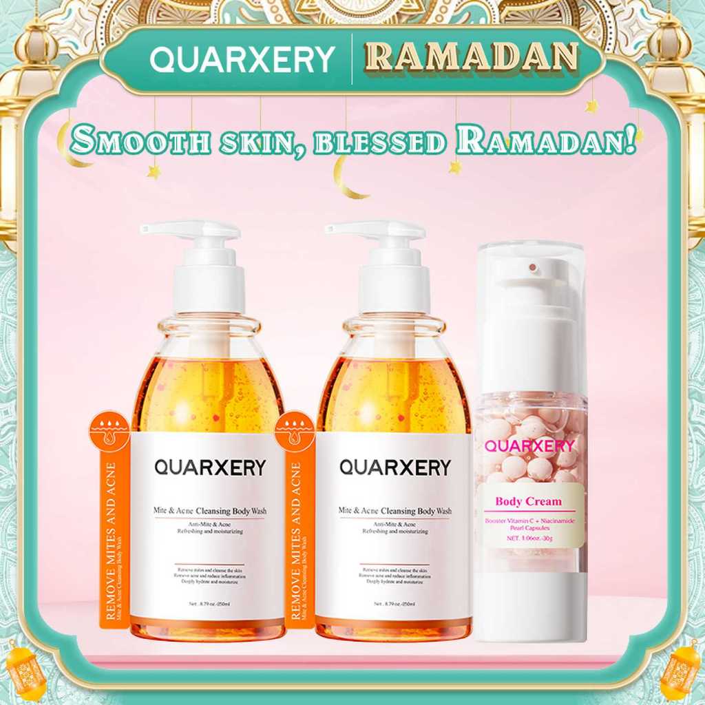 [GIFT SET] QUARXERY Skincare 3pcs Paket Set With Mite & Acne Cleansing ...