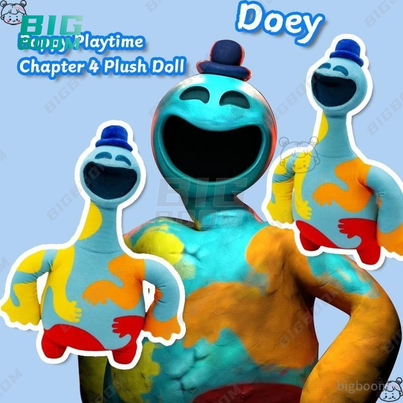 Doey Poppy Playtime 4 Pianosaurus Plush Stuffed Animals Horror Game ...