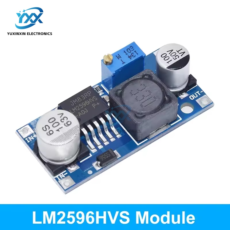 LM2596HVS LM2596HV DC-DC Adjustable Step Down Buck Converter Power Module 4.5-50V to 3-35V ...