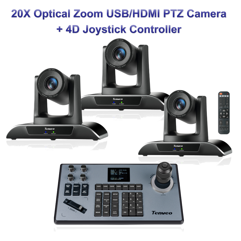 USB3.0/HDMI FHD 1080P@60FPS 20X Optical Zoom PTZ Conference Camera ...