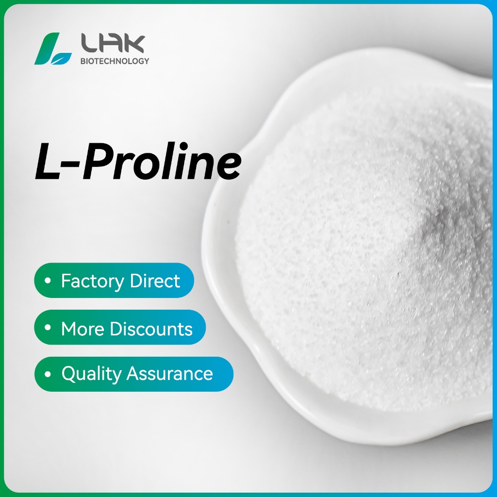 Factory wholesale and retail food grade L-proline CAS147-85-3 | Shopee ...