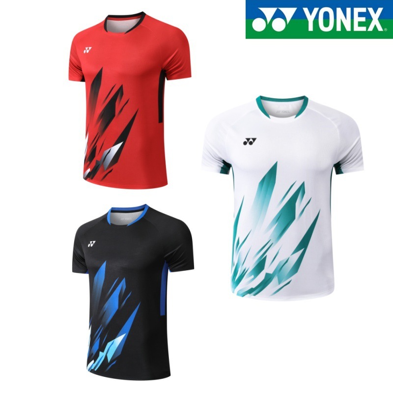 2025 new YONEX teenager badminton uniform men and women competition ...