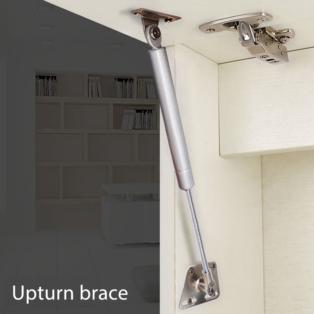 Gas Strut Cabinet Hinge Safety Lift Support, Soft Open & Down Lid ...