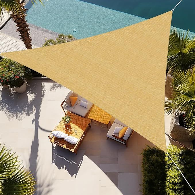 （Arc edge）sun shade Sail Triangle shade net balcony awning outdoor ...
