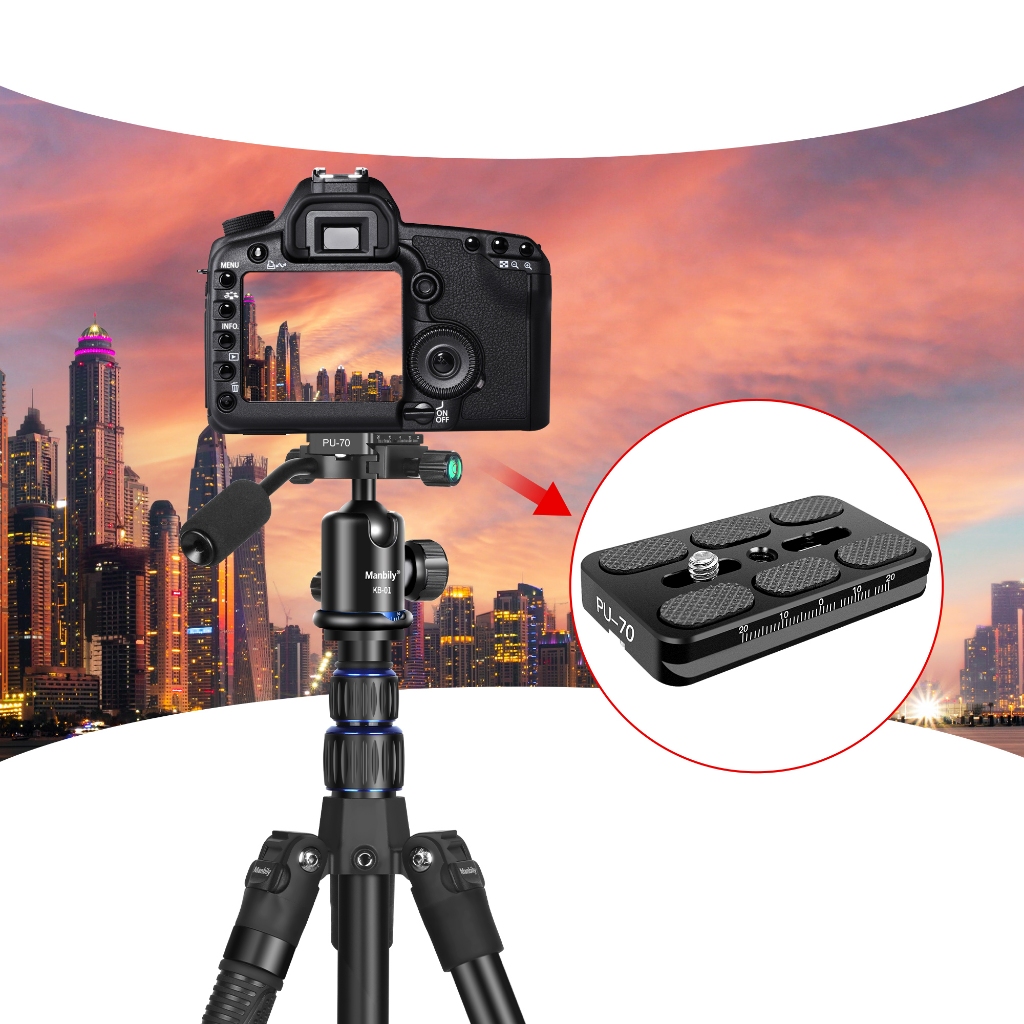 Universal Ball Head Quick Release Plate Digital Camera Tripod Quick ...