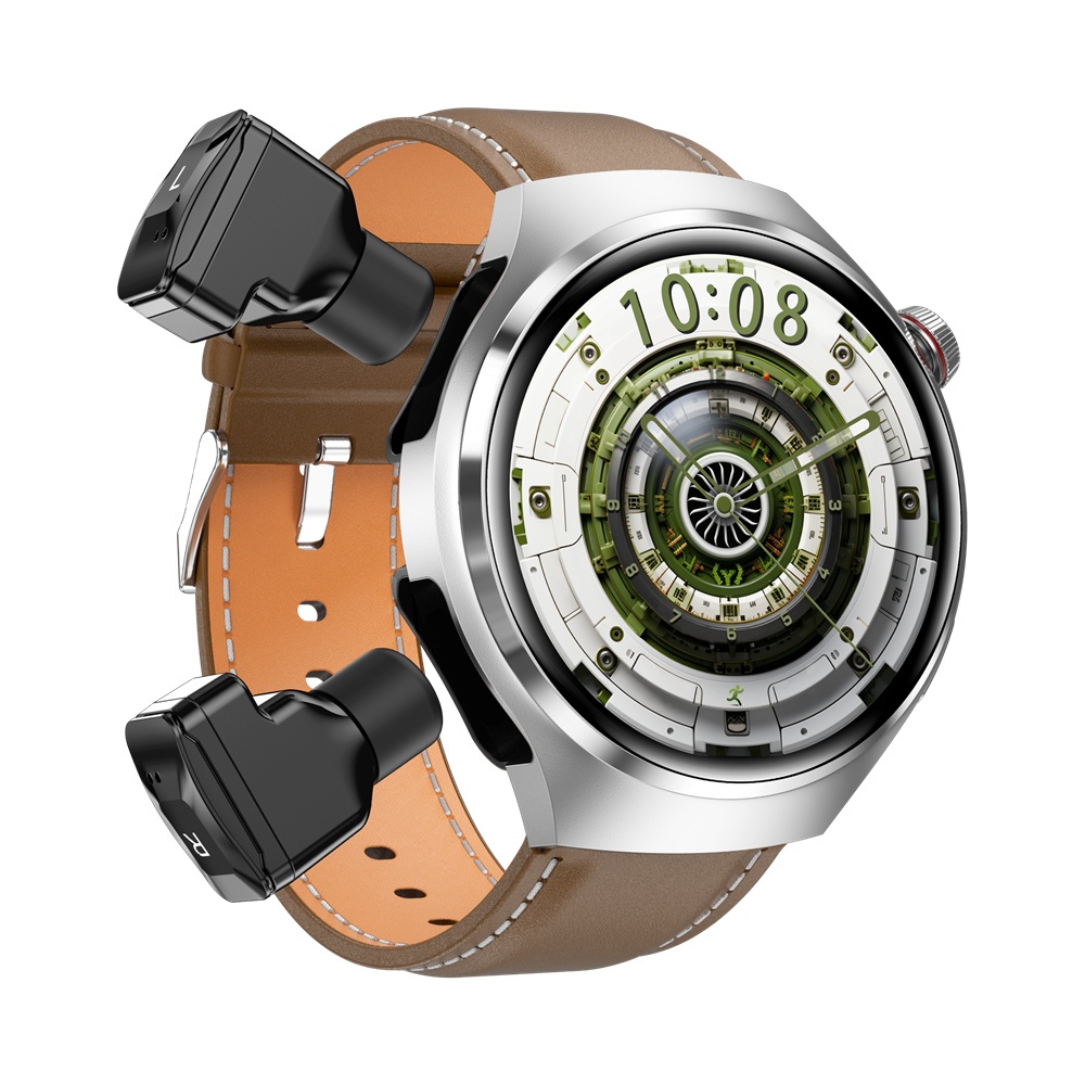 2025 New Smart Watch TWS 2-in-1 Bluetooth Earphones AI Voice SIRI Wake ...