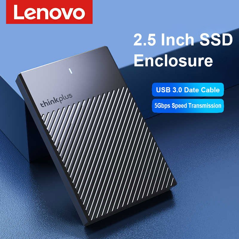 Lenovo Thinkplus HDD Enclosure USB/Type C 2.5 inch USB 3.0 SSD HDD Box ...