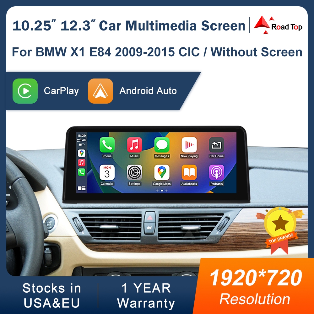 10.25/12.3‘’ Linux Head Unit Touch Screen for BMW X1 E84 2009-2015 CIC System/without screen ...
