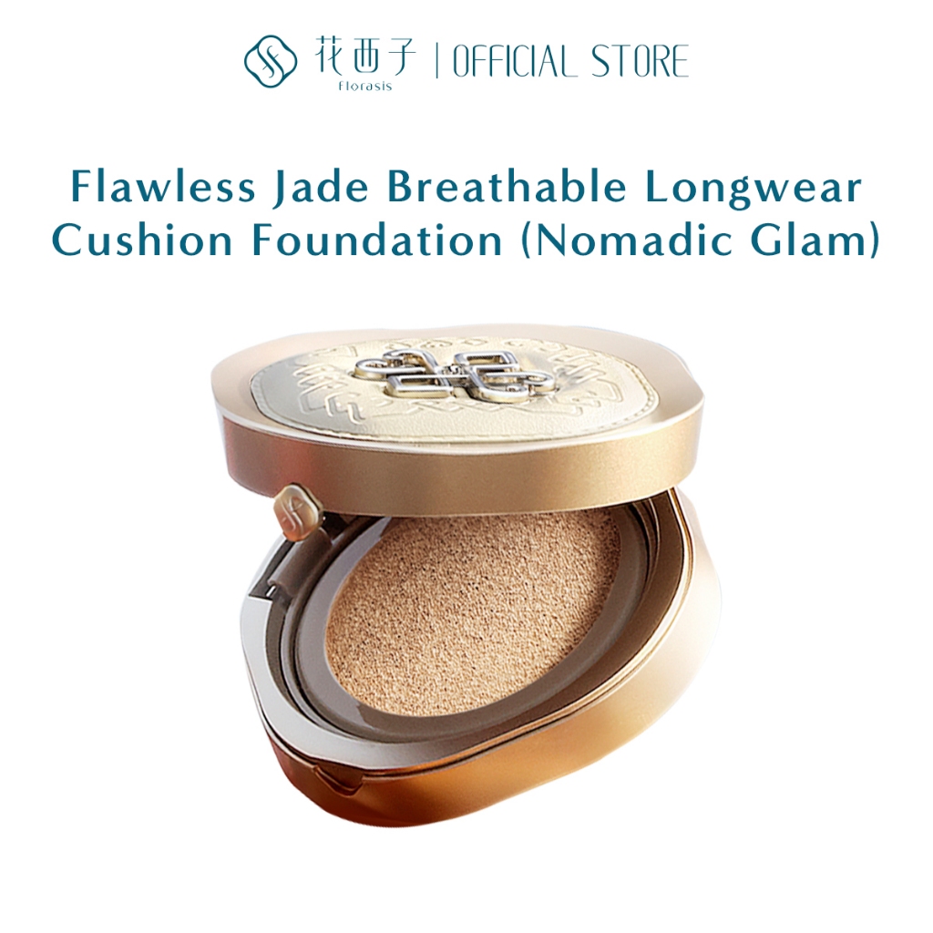 花西子 Florasis Flawless Jade Breathable Longwear Cushion Foundation ...
