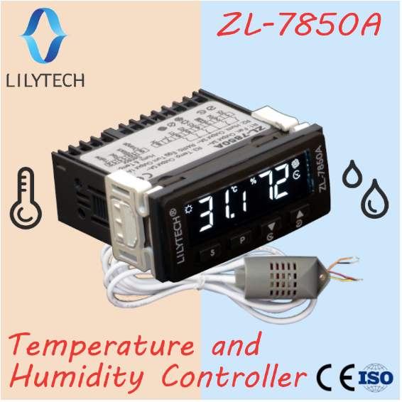 lilytech ZL-7850A Incubator, Multifunctional Automatic Incubator, Humidity Temperature ...