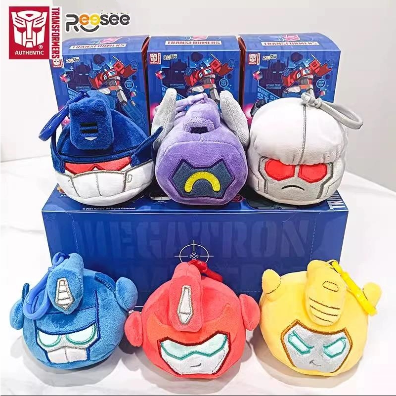 Hasbro Transformers Plush Blind Boxes Toy Collection Shockwave Optimus ...