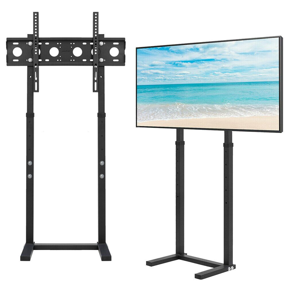 Universal TV Stand Floor Wall stand Ultra Slim Height Adjustable ...