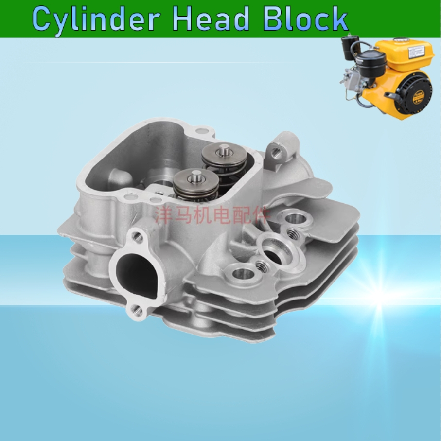 cylinder Head block for Diesel engine Gasoline shape model engine water ...
