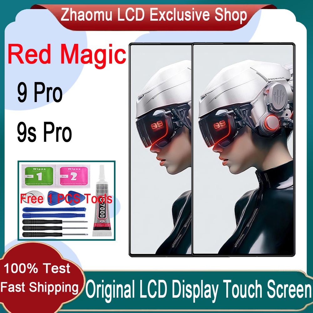 Original AMOLED Red Magic 9 Pro 9s Pro LCD Display Touch Screen ...