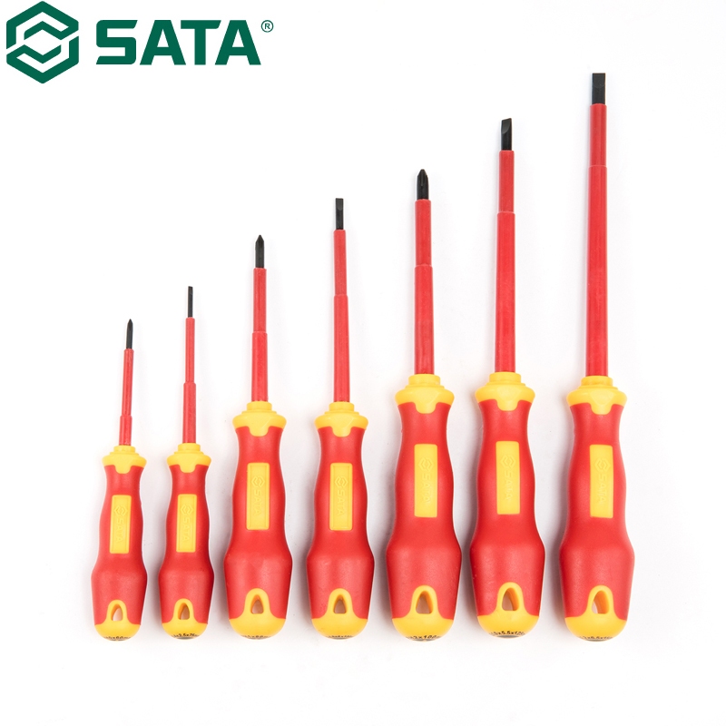 SATA 09303 7-Piece T Series VDE Insulated Screwdriver Set High Quality ...