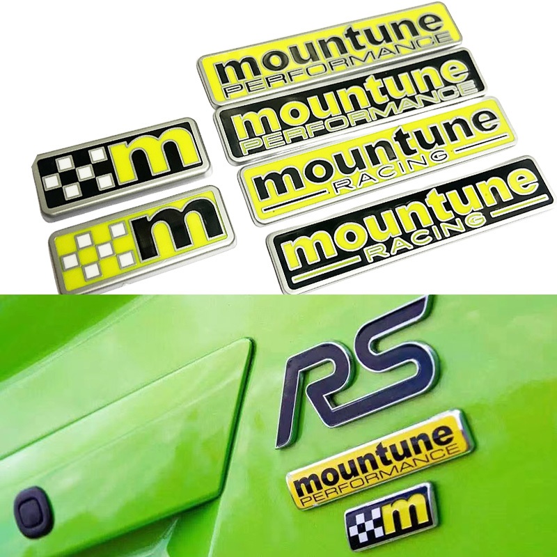 Ford Modified mountune Sticker Body Sticker Car Decoration Aluminum Car ...
