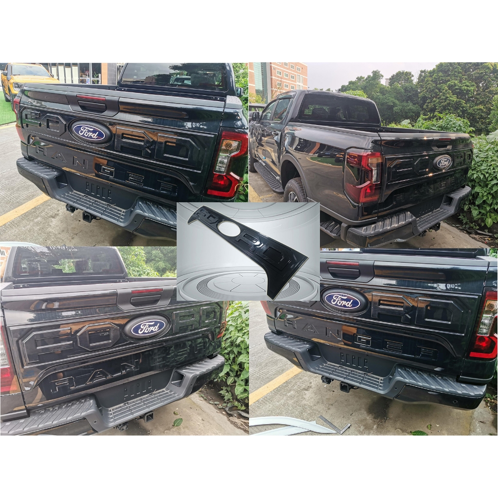Ford Ranger T9 2022-2023 Rear Door Bonet Bonnet Garnish Tailgate ...