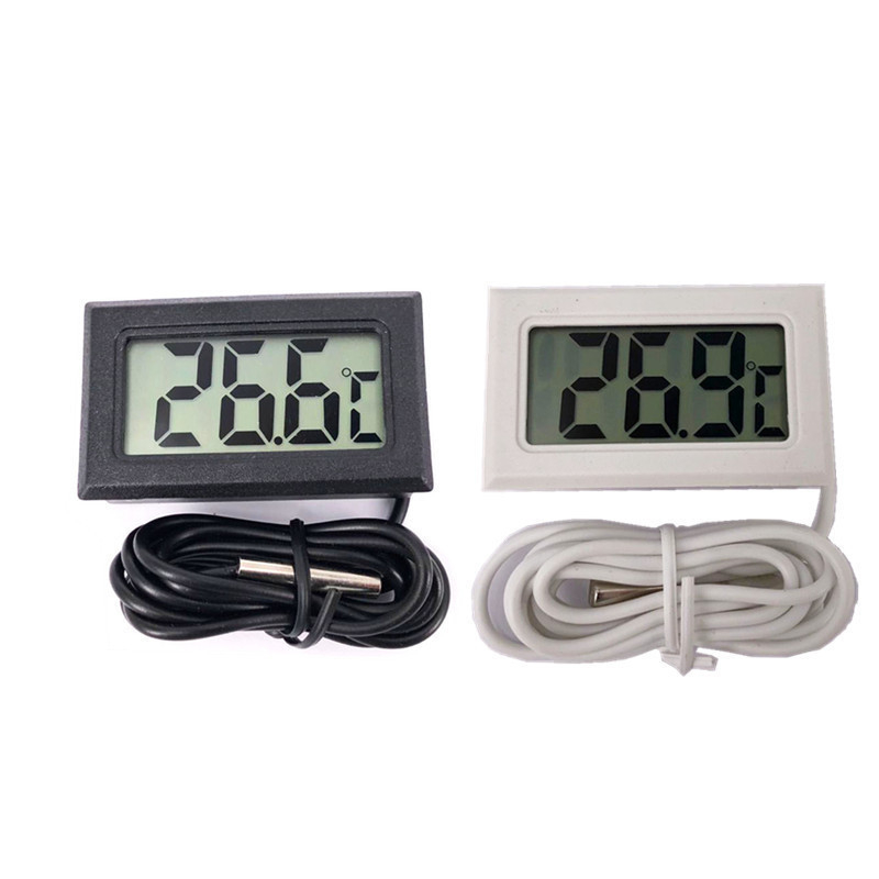 FY-10 Mini LCD Digital Thermometer Aquarium Car Water Bath Temperature ...