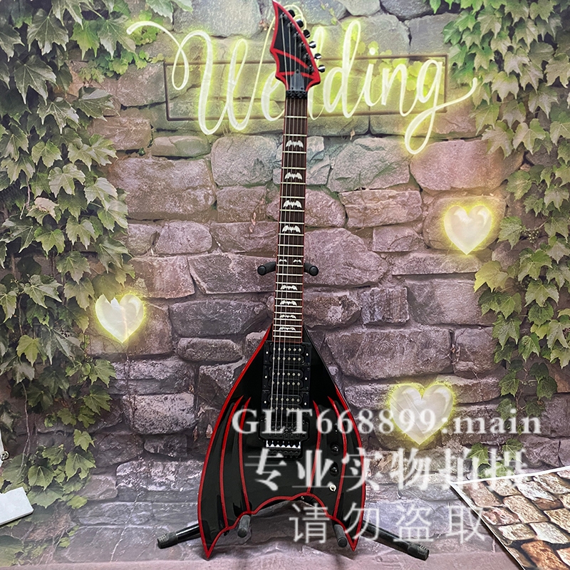 Bat electric guitar, vibrato system, professional level, quality ...