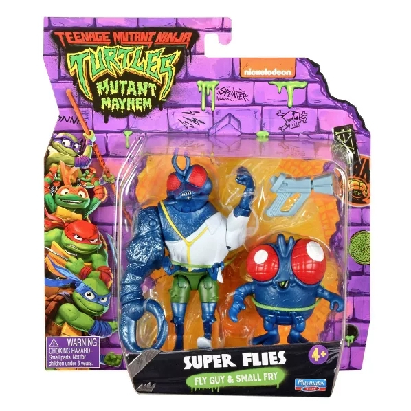 Teenage Mutant Ninja Turtles: Mutant Mayhem Fly Guy and Small Fry Super ...