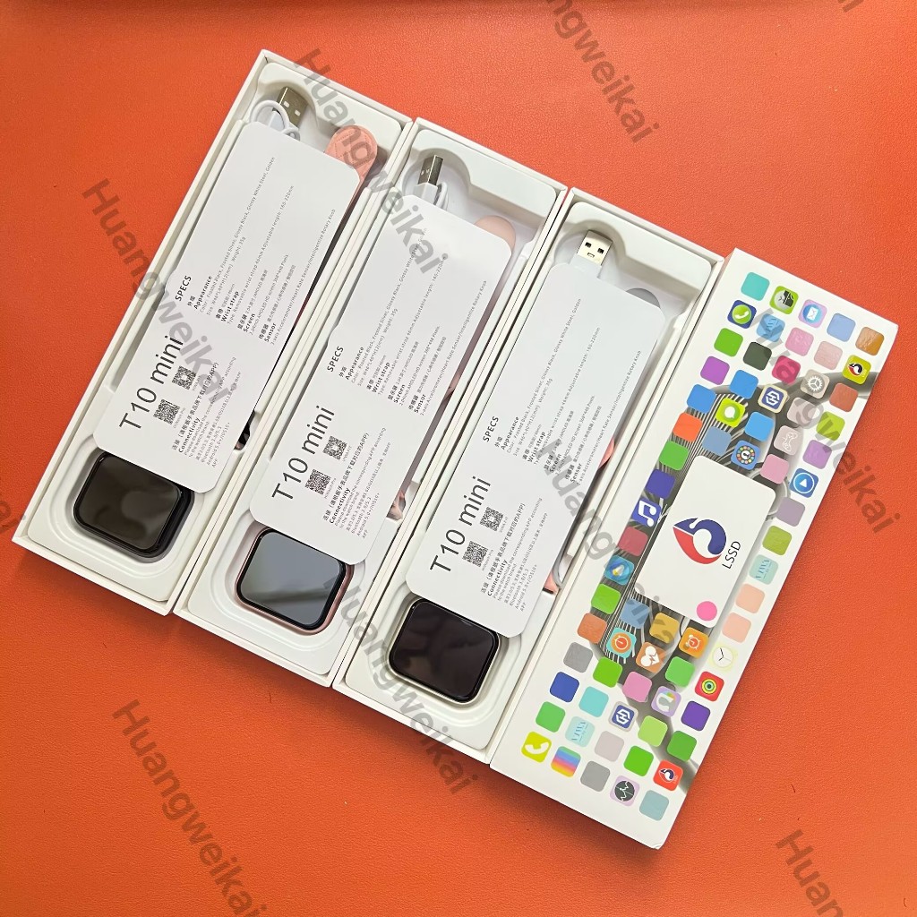 Latest 2025 smart watch T10 Mini 42mm AMOLED 1.75-inch for women's and ...