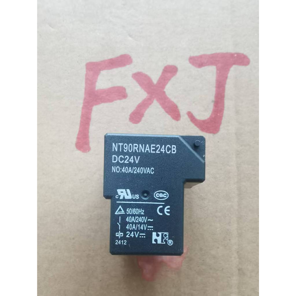 ((1pc) Nt90rnae24cb Welding Machine DC24V T-Type Relay 40A/240VAC 24V ...