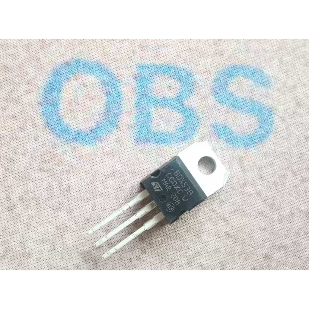 ((10 Pcs) BDX53B Triode In-Line TO220 Darlington Transistor 8A 80V ...