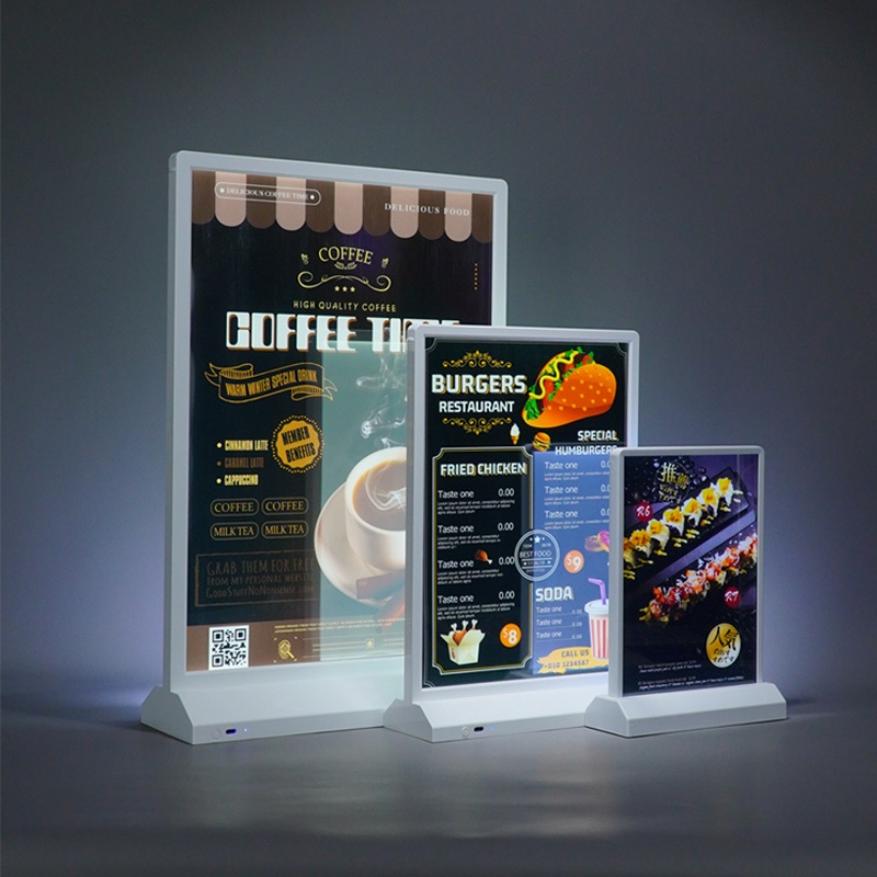 A4 A5lightbox led movie poster light box aluminum plexiglass light box ...
