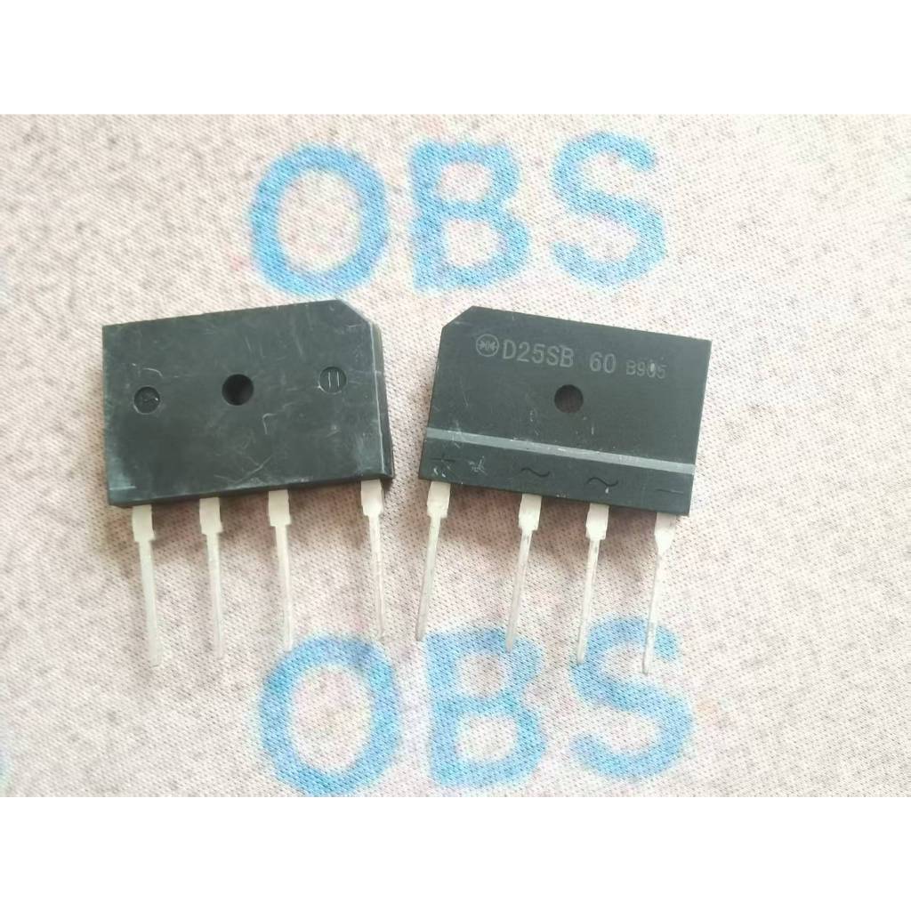((5 Pcs) D25SB60 Induction Cooker Rectifier Bridge 25A High Power Bridge Pile Whole Bridge 600V ...